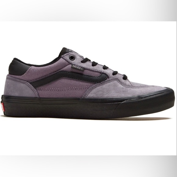 Vans | Shoes | Vans Skate Rowan Nubuck Light Purple Black Skate Shoes Mens 85 | Poshmark